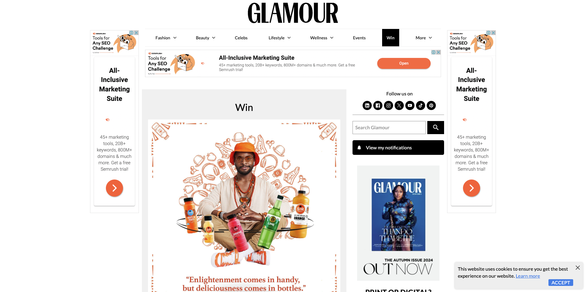 Top 4 Competition Websites in South Africa - Consumer Rewards